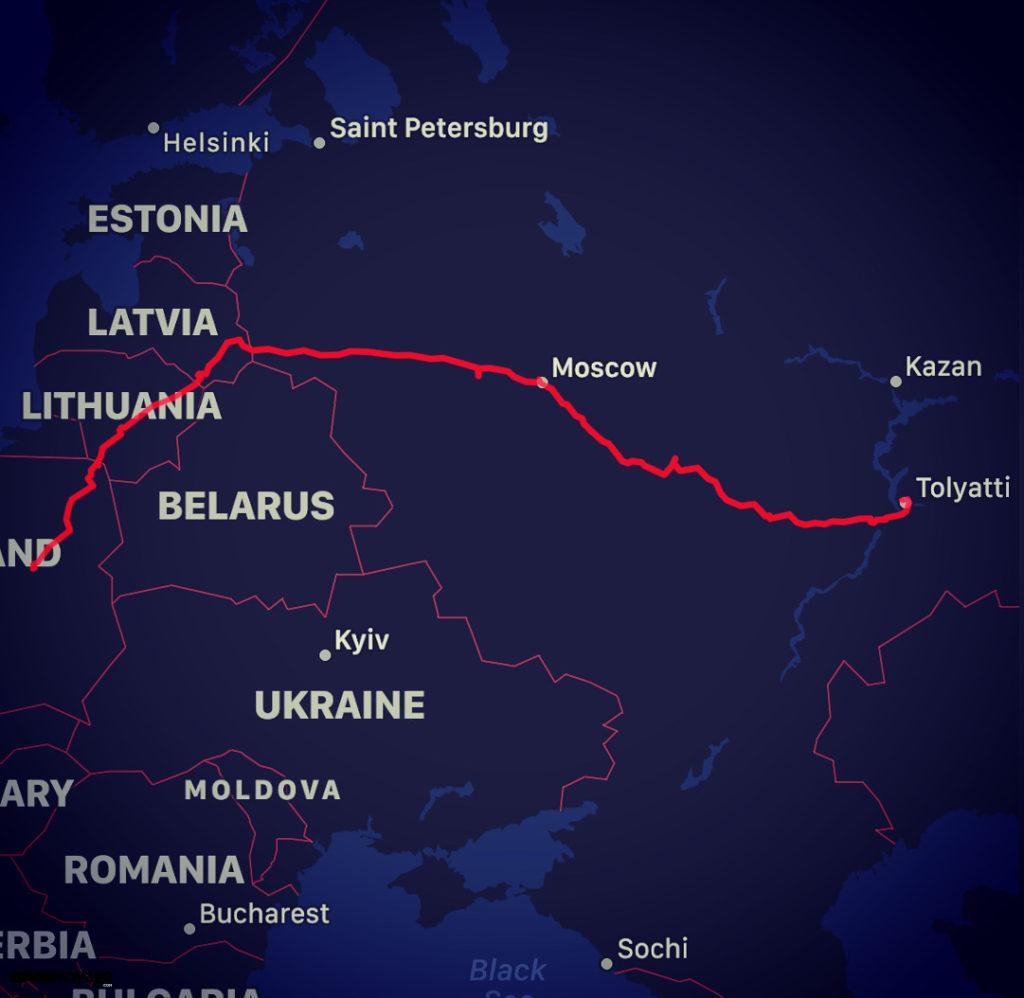 Ural: The expedition. Part One : The Beginning - SaabVoyage.com